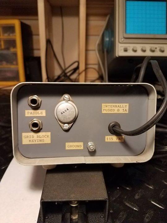 WB4VVF ACCU-KEYER with Wm Nye Iamnic paddle... $200 - Adel, GA Accu ...