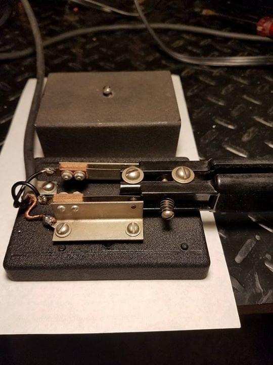 WB4VVF ACCU-KEYER with Wm Nye Iamnic paddle... $200 - Adel, GA Accu ...