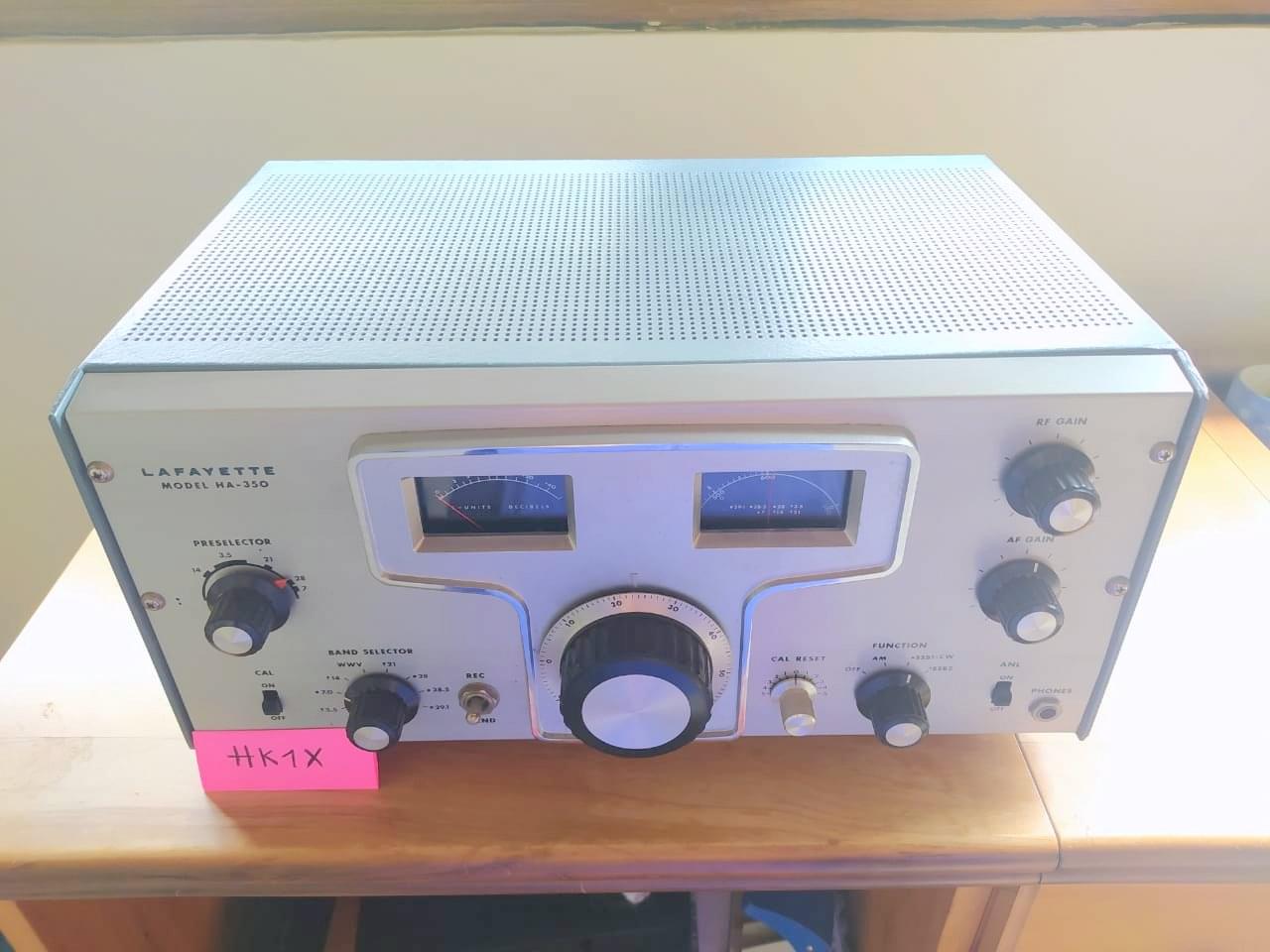 Lafayette Vintage Receiver HA-350 Collectors Memories - Facebook Ham ...