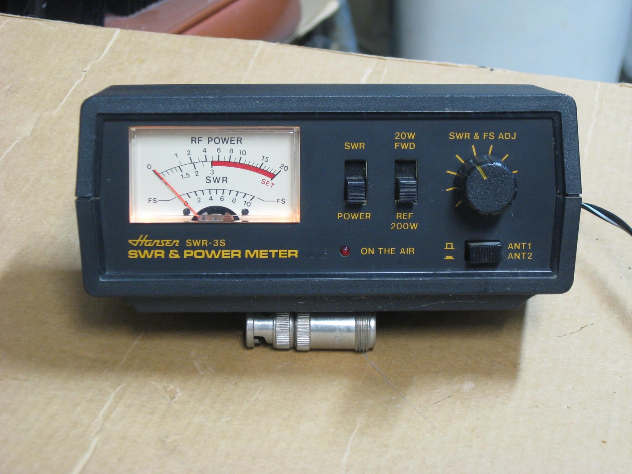 Hansen SWR-3S SWR & Power Meter - Facebook Ham Radio Stop Classifieds